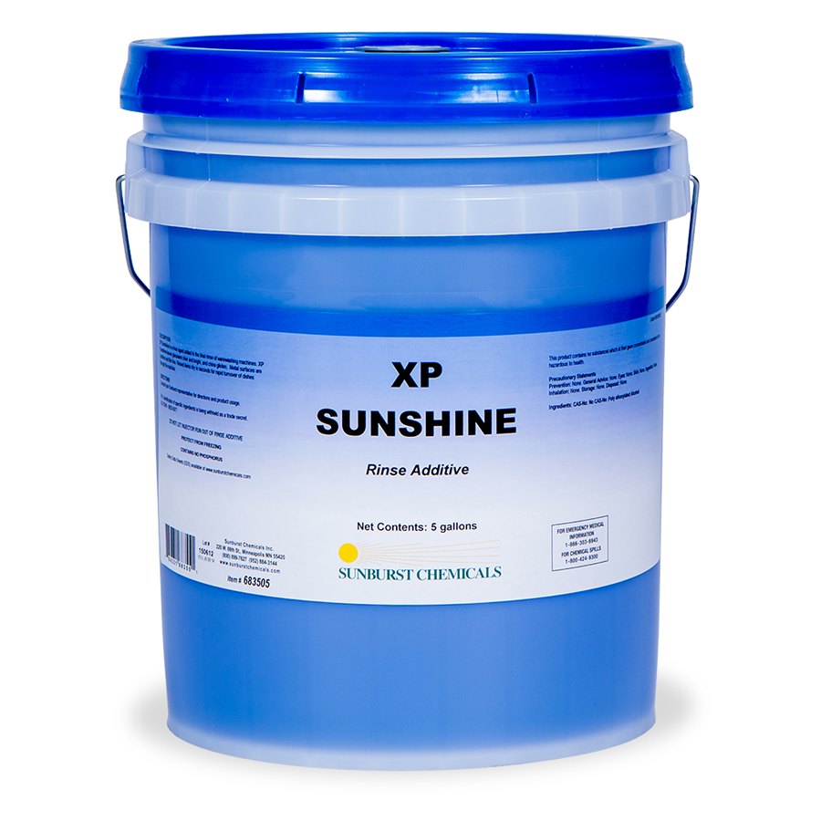 Schilling Supply | XP Sunshine Rinse Aid 5 Gallon Pail