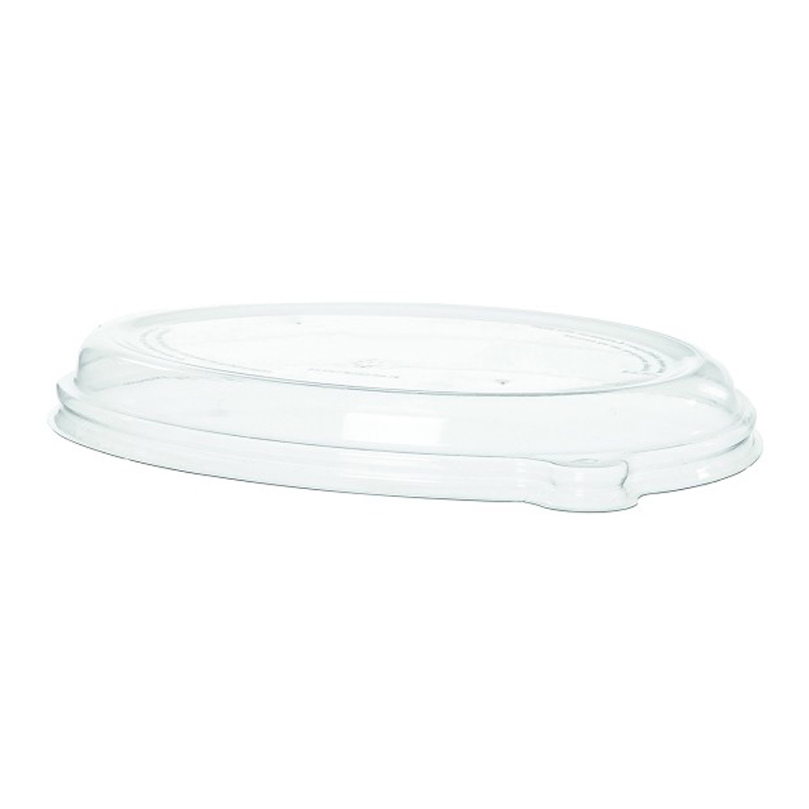 Schilling Supply | Oval PLA Lid for 24-23oz Bases 300/cs